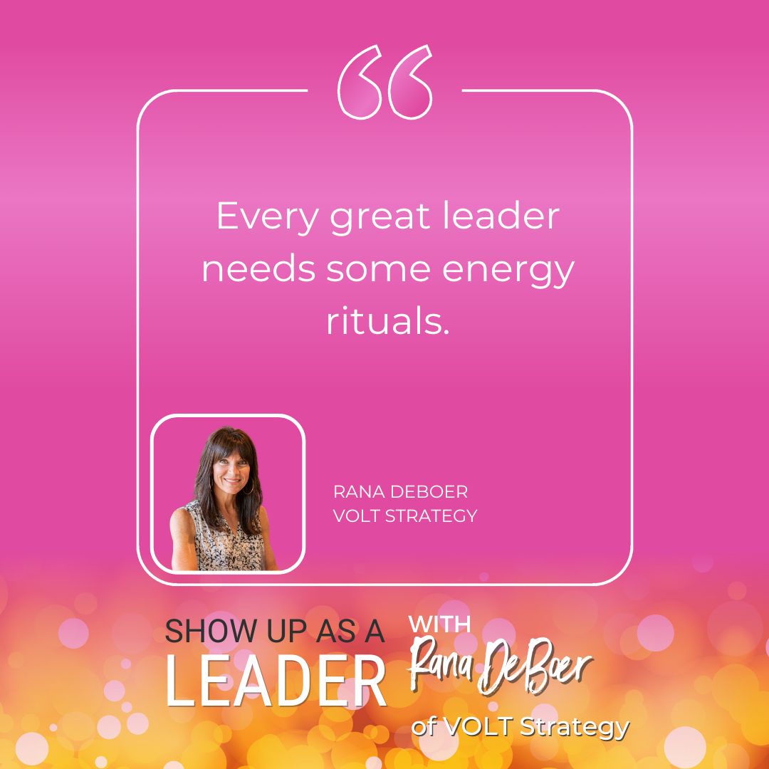Introducing: Elevate Your Leadership with Rana DeBoer - Dr Rosie Ward